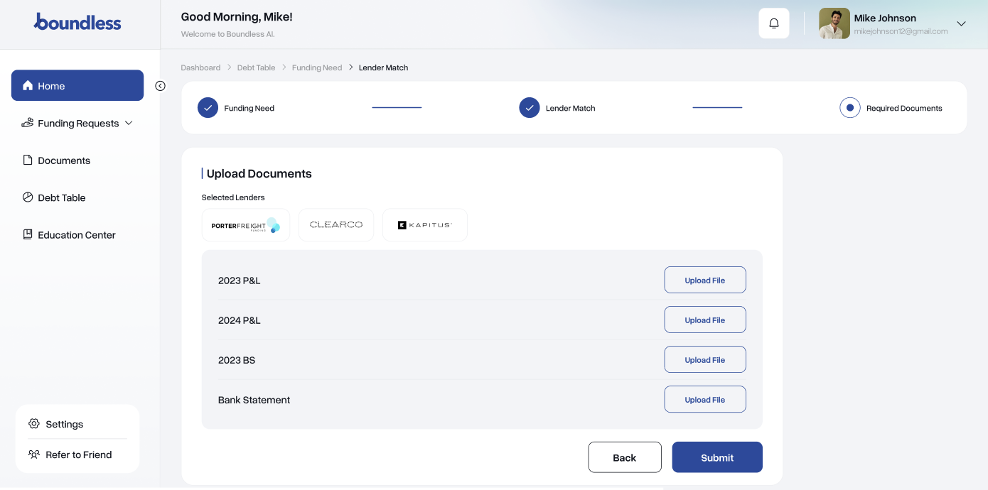 Boundless AI - Intelligent Funding for Founder